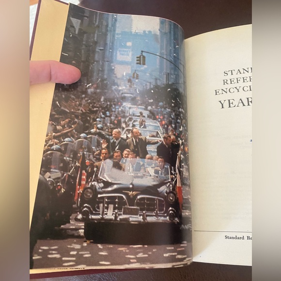 Vintage | Art | Standard Reference Encyclopedia Yearbook 969 | Poshmark